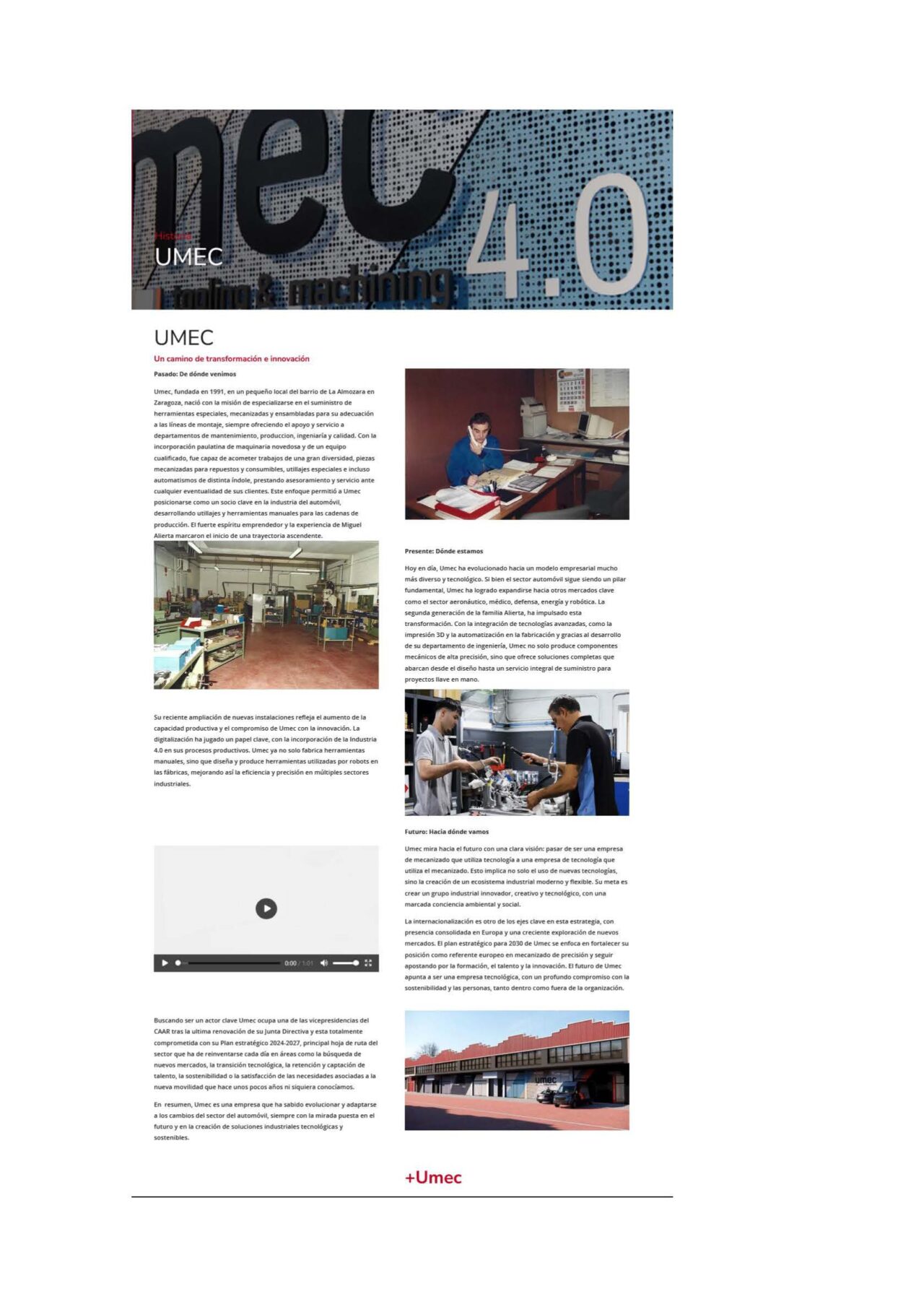 ¿Quieres conocer nuestra historia? — UMEC